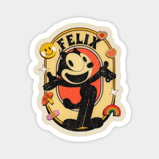 Kira Sticker With Felix The Cat - Retro Surreal Decorative Laptop ...