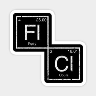 Kira Sticker With Flcl Periodic Table Decorative Laptop, Phone Stickers ...