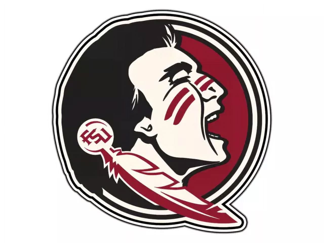 Kira Sticker With Florida State Seminoles Chief Logo Decorative Laptop ...