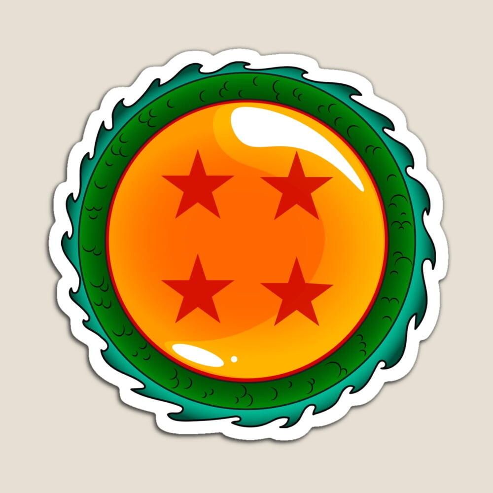 Kira Sticker With Four Star Dragon Decorative Laptop, Phone Stickers, Waterproof Decals Water ...