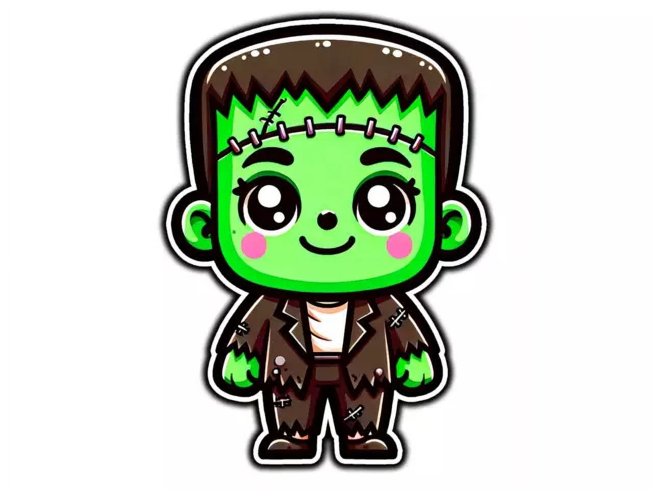 Kira Sticker With Frankenstein Chibi Decorative Laptop, Phone Stickers ...
