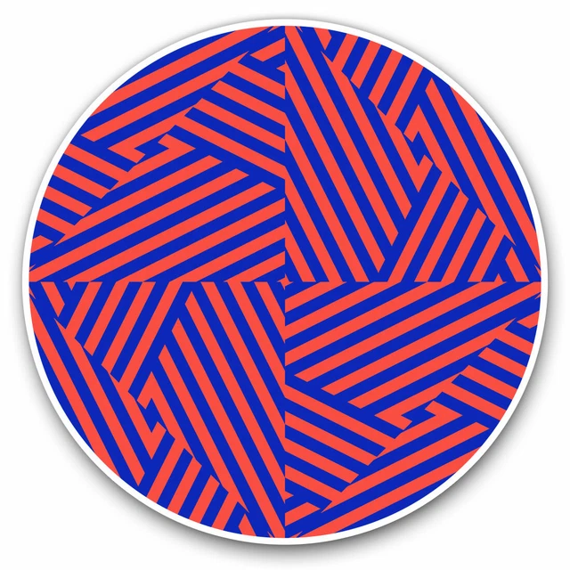 Kira Sticker With Funky 80'S Pattern Retro Cool Gift Decorative Laptop ...