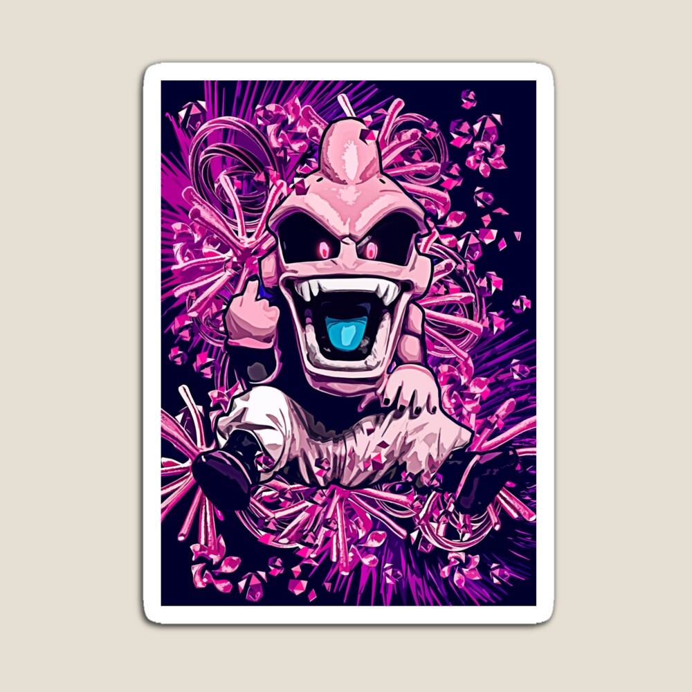 Kira Sticker With Funny Kid Buu Dbz Decorative Laptop, Phone Stickers ...