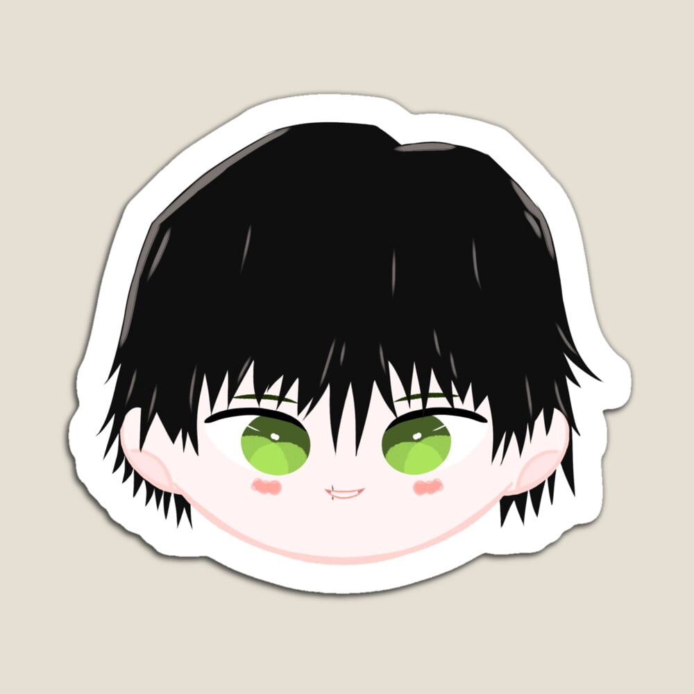 Kira Sticker With Fushiguro Toji Chibi Version Decorative Laptop, Phone ...