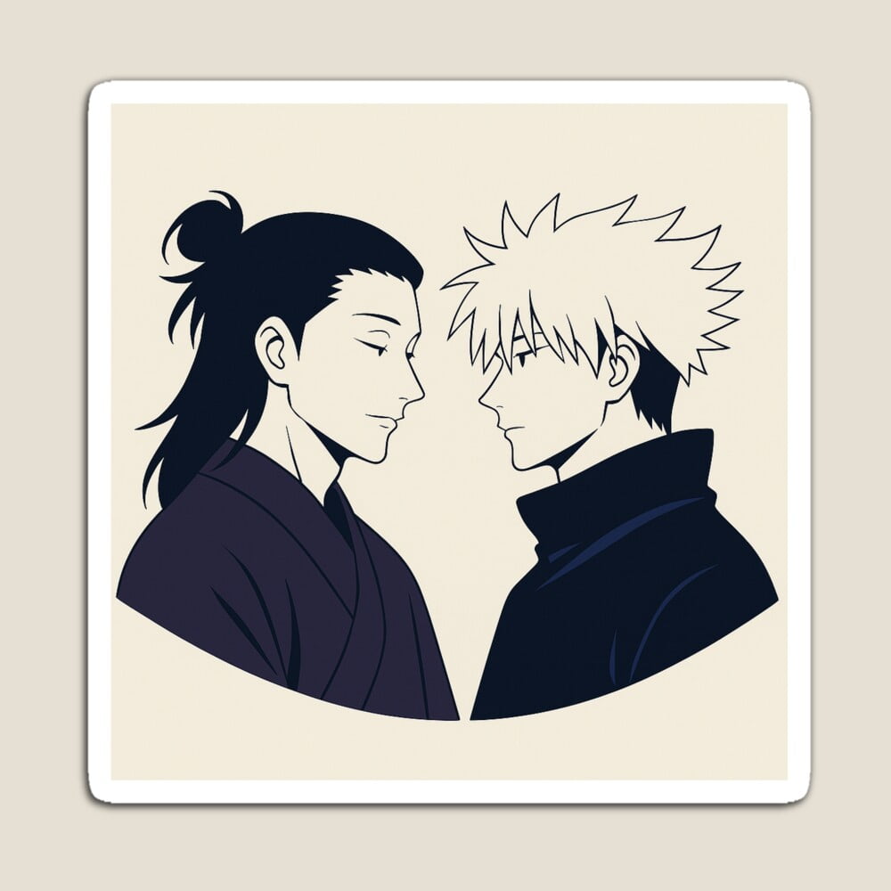 Kira Sticker With G0Jo And Geto Decorative Laptop, Phone Stickers ...