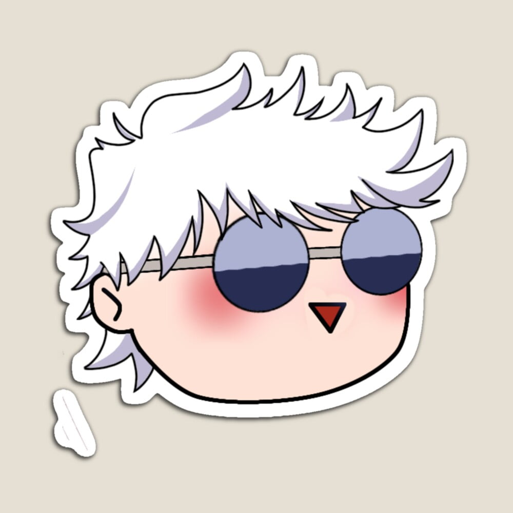 Kira Sticker With G0Jo S@Toru Chibi Decorative Laptop, Phone Stickers ...