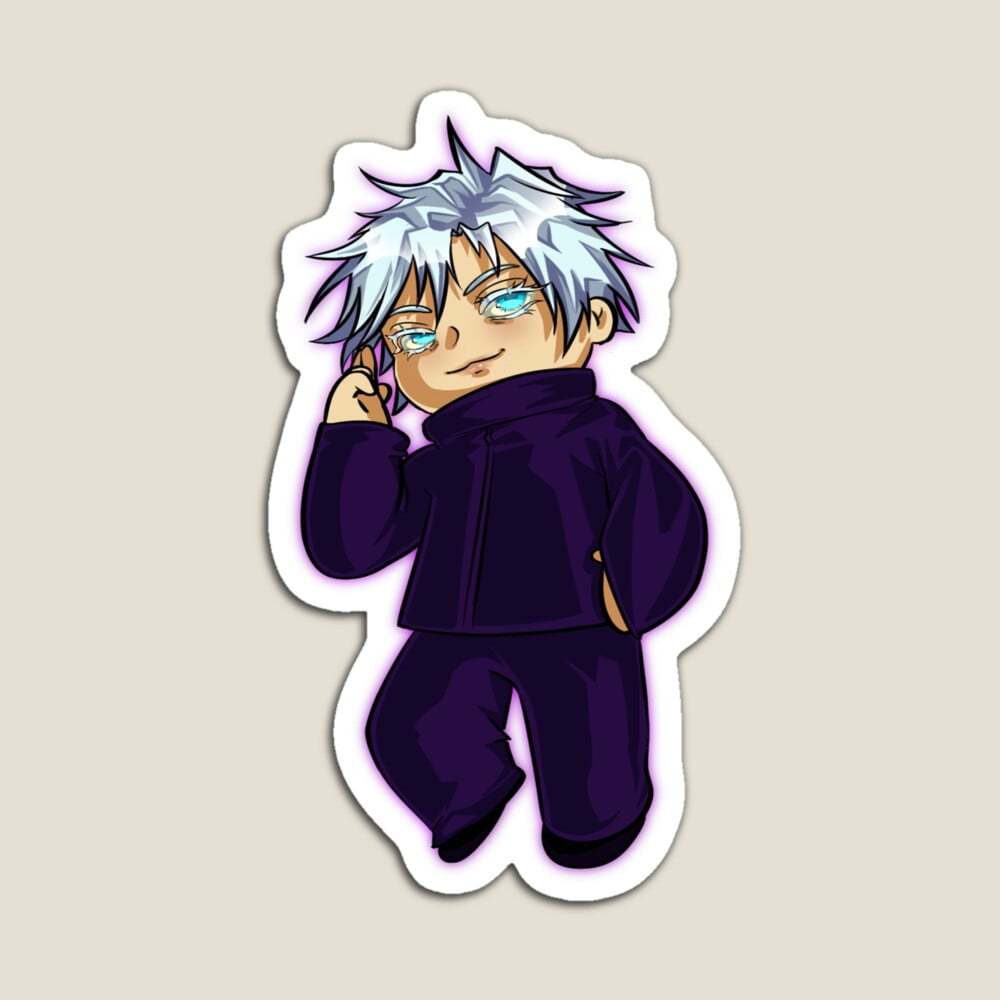 Kira Sticker With G0Jo S@Toru Chibi Sticker Decorative Laptop, Phone ...