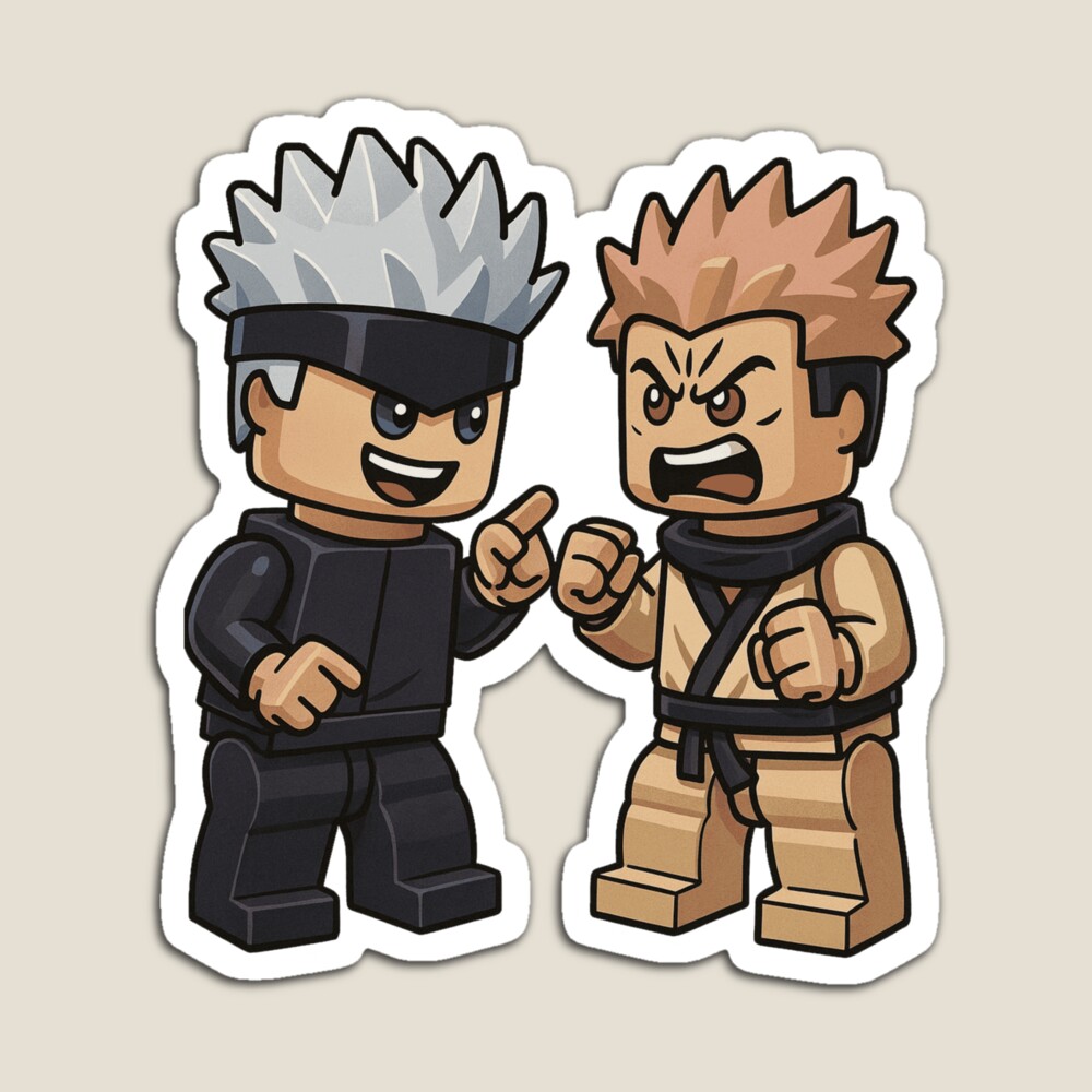 Kira Sticker With G0Jo & Sukuna Decorative Laptop, Phone Stickers ...