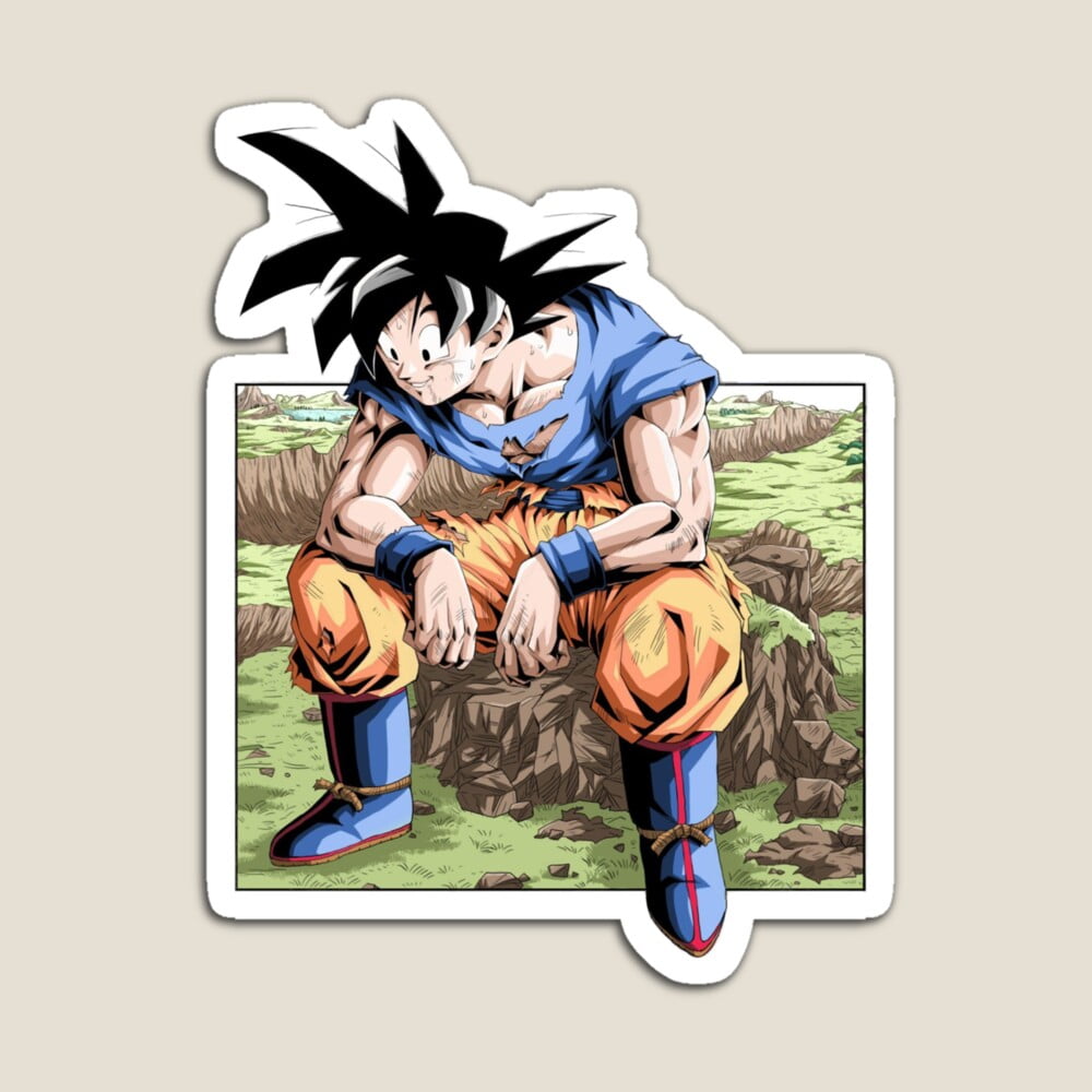 Kira Sticker With G0Ku Chilling Decorative Laptop, Phone Stickers ...