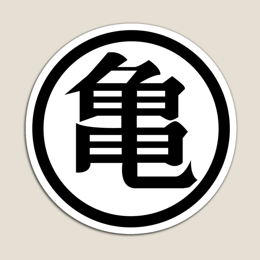 Kira Sticker With G0Ku/Master Roshi Gui Chest Emblem Decorative Laptop ...