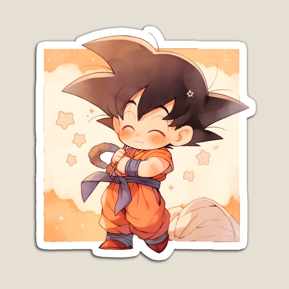 Kira Sticker With G0Ku Super Happy "Chibi" Decorative Laptop, Phone ...