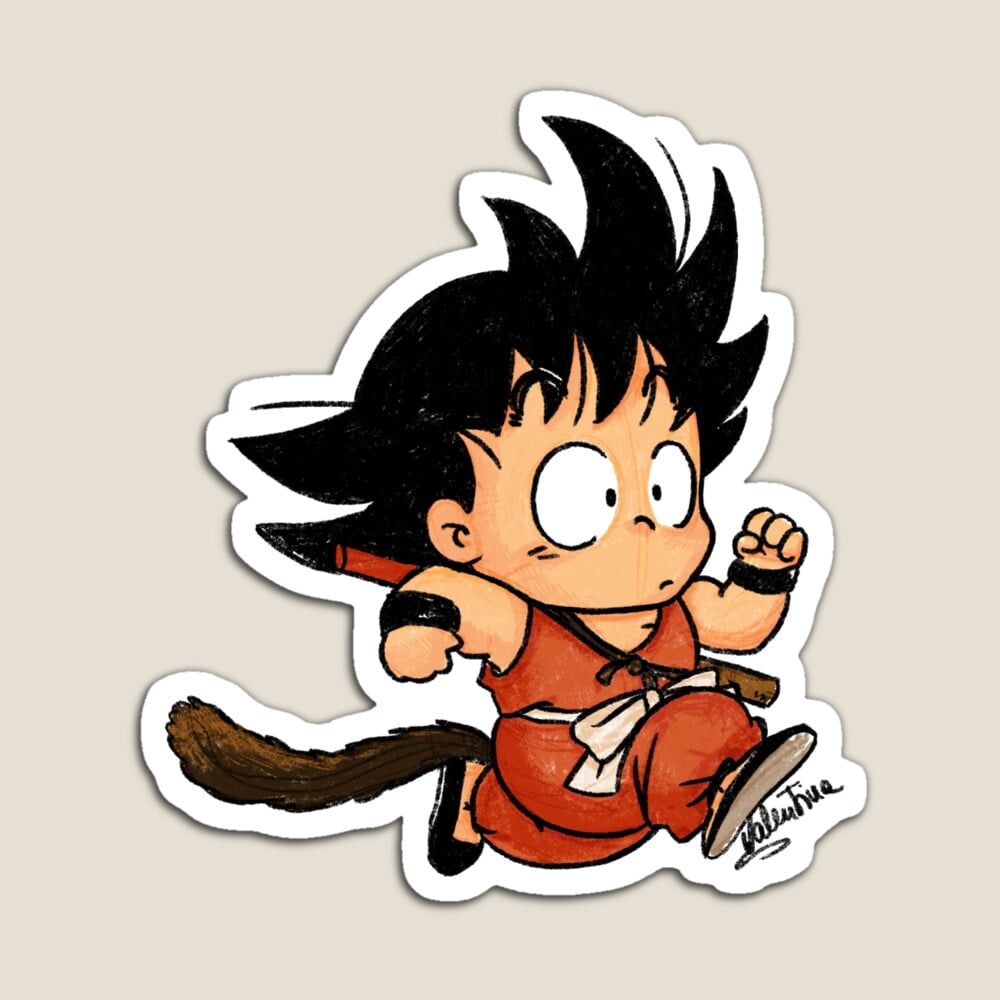 Kira Sticker With G0Ku Tribute Decorative Laptop, Phone Stickers ...