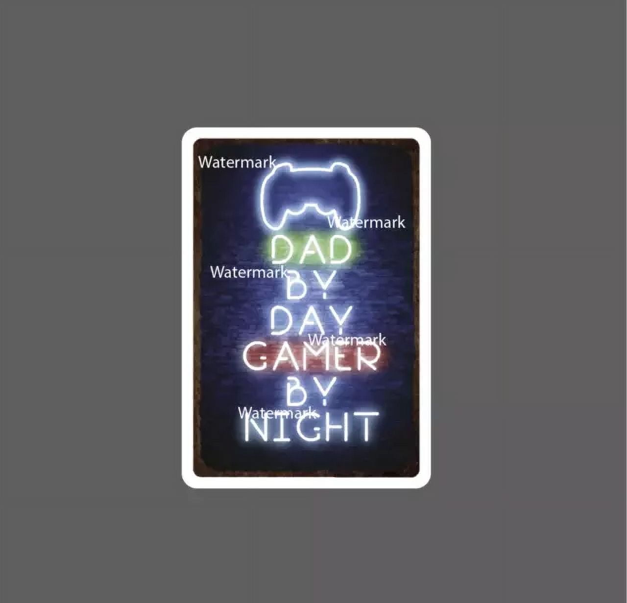 Kira Sticker With Gamer Dad Videogames Decorative Laptop, Phone ...