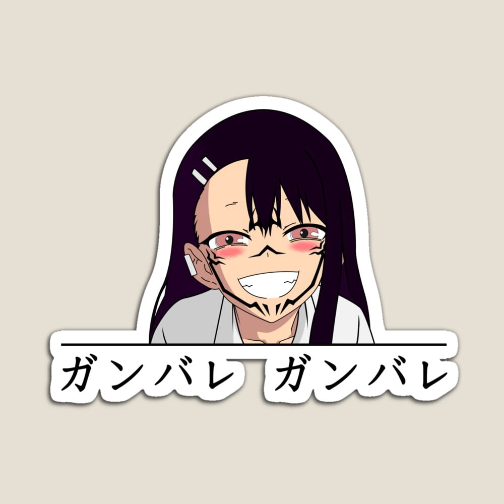 Kira Sticker With Ganbare Ganbare | Do Your Best Decorative Laptop ...