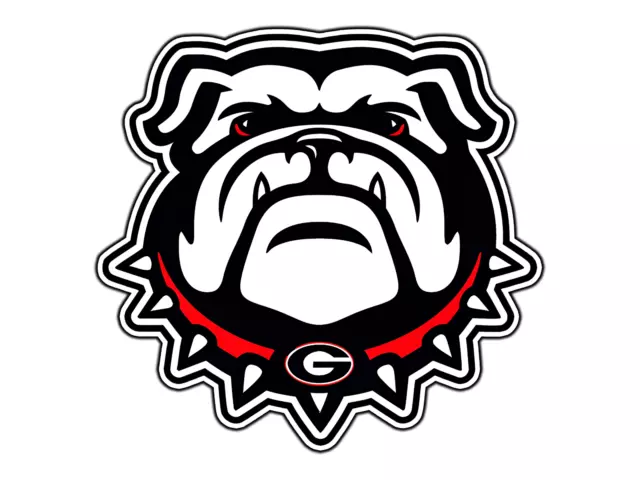 Kira Sticker With Georgia Bulldog Mascot Logo Decorative Laptop, Phone ...