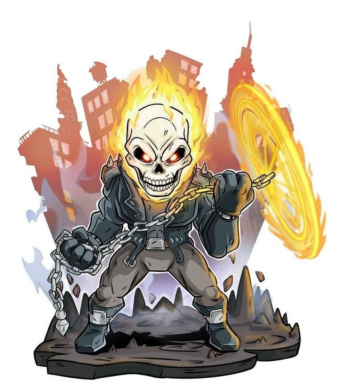 Kira Sticker With Ghost Rider City S Decorative Laptop, Phone Stickers ...