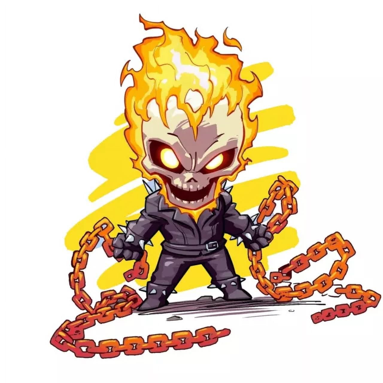 Kira Sticker With Ghost Rider Legend S Decorative Laptop, Phone ...