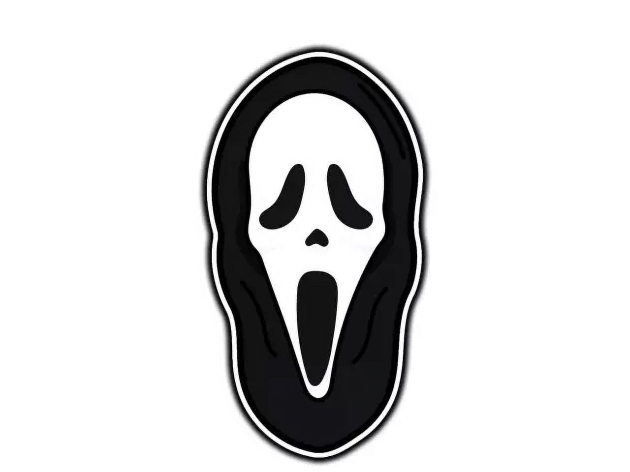 Kira Sticker With Ghostface Face Decorative Laptop, Phone Stickers ...