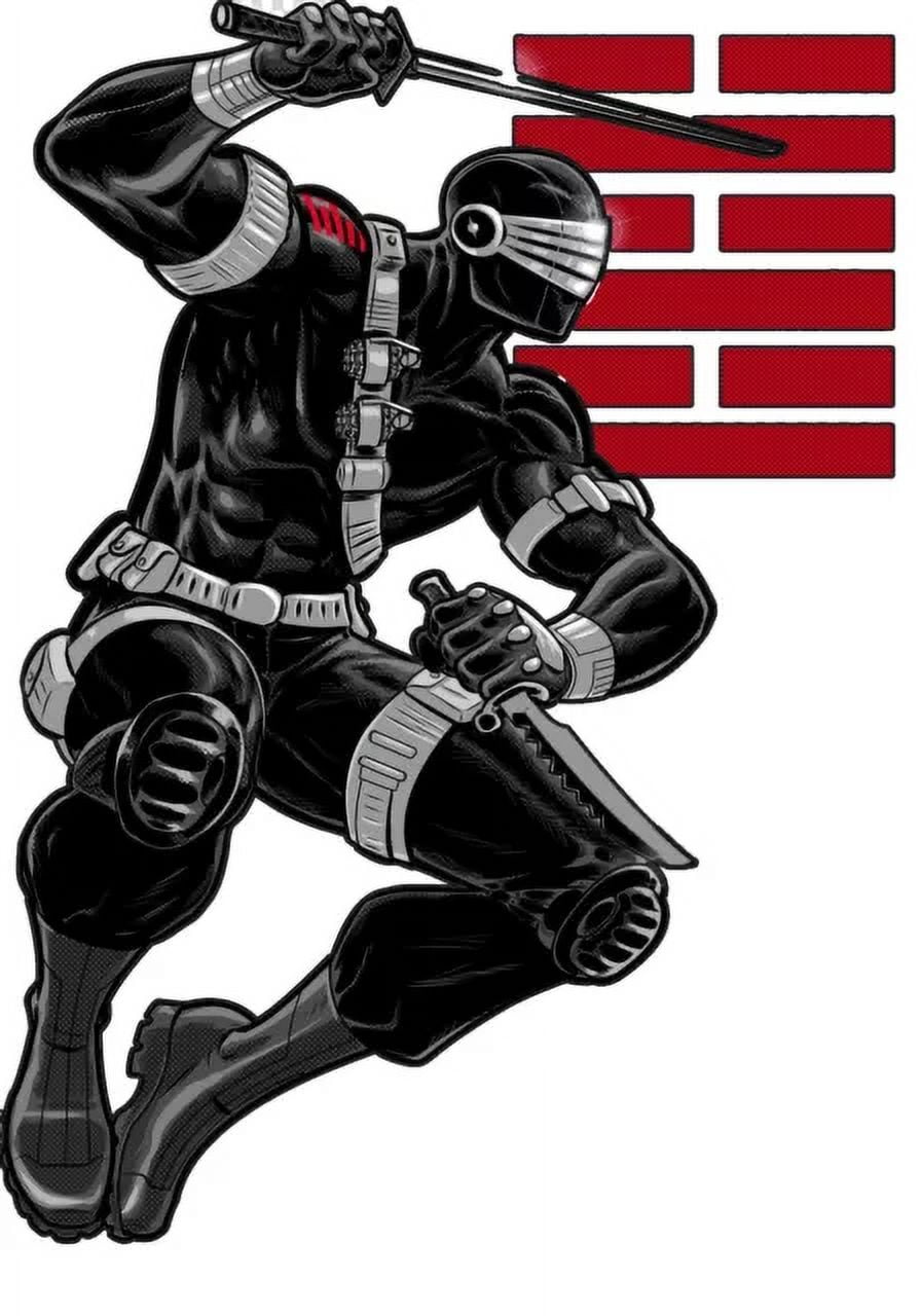 Kira Sticker With Gi Joe Snake Eyes Decorative Laptop, Phone Stickers ...