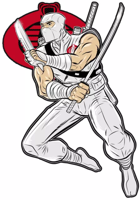 Kira Sticker With Gi Joe Storm Shadow S Decorative Laptop, Phone ...