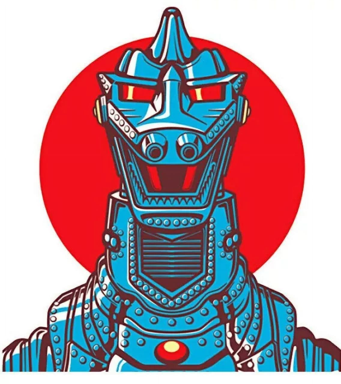 Kira Sticker With Godzilla Mecha Looking S Decorative Laptop, Phone ...