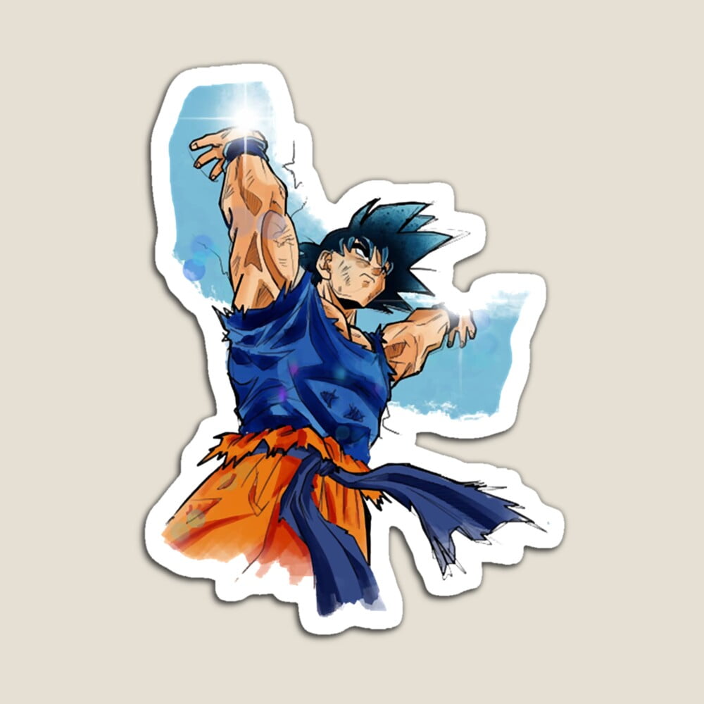 Kira Sticker With Goku | Perfect Gift|Saiyan Gift Decorative Laptop ...