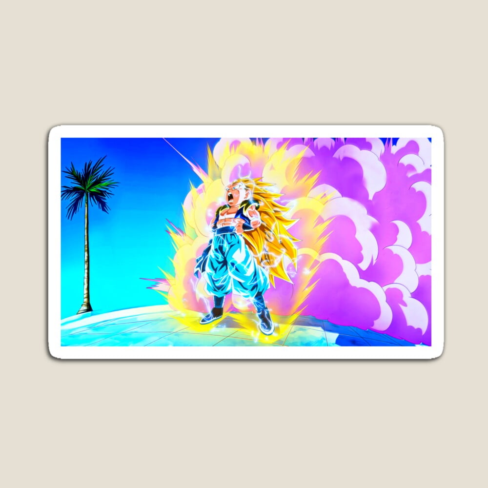 Kira Sticker With Gotenks Ssj3 Dbz Decorative Laptop, Phone Stickers ...