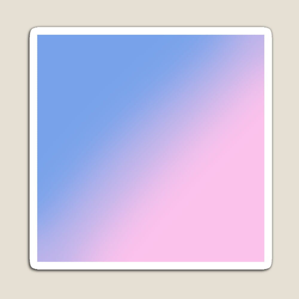 Kira Sticker With Gradient 9 Pink And Blue Sticker Decorative Laptop ...