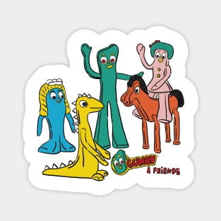 Kira Sticker With Gumby And Friends Decorative Laptop, Phone Stickers ...