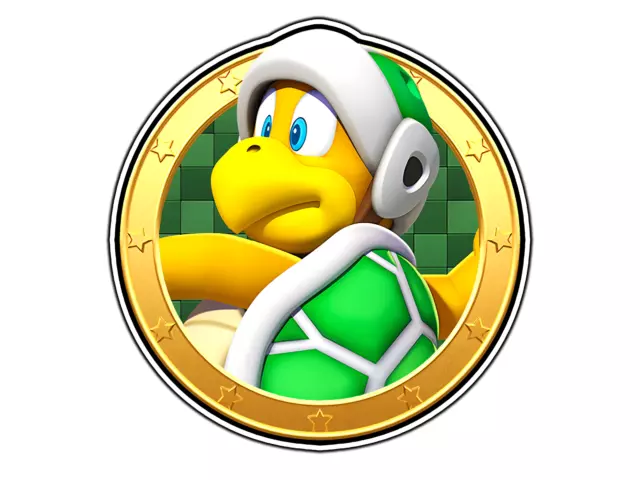 Kira Sticker With Hammer Bro Mario Party Icon Decorative Laptop, Phone ...