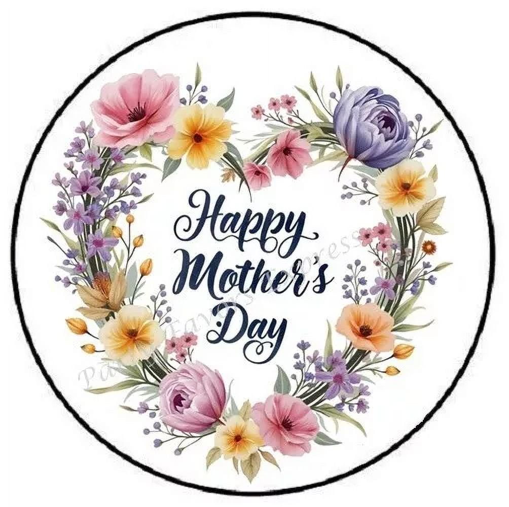 Kira Sticker With Happy Mothers Day Heart Wreath Decorative Laptop ...