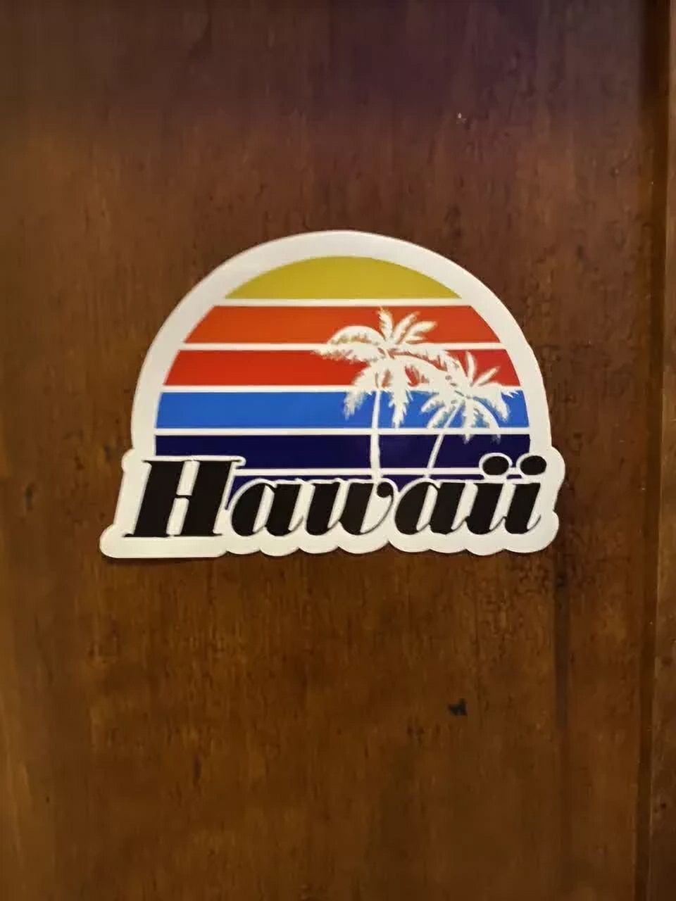 Kira Sticker With Hawaii Retro Beach Decorative Laptop, Phone Stickers ...