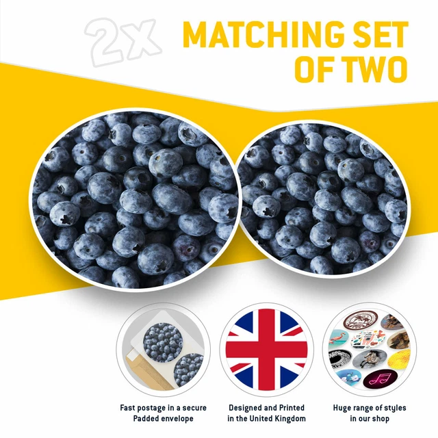Kira Sticker With Healthy Blueberries Fruit Cool Gift Decorative Laptop ...