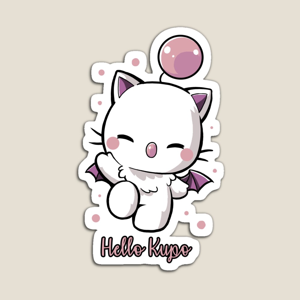 Kira Sticker With Hello Kupo Decorative Laptop, Phone Stickers ...