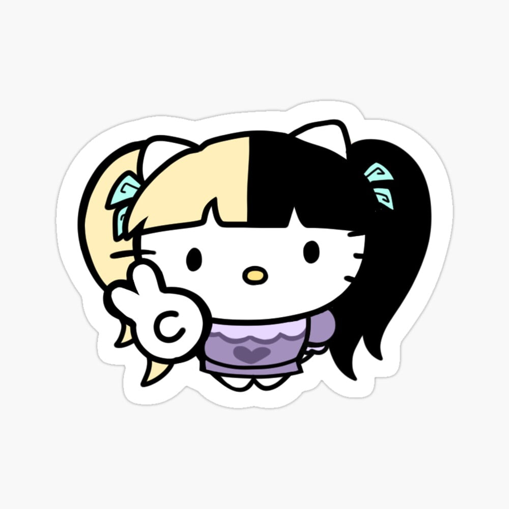 Kira Sticker With Hello Melanie
