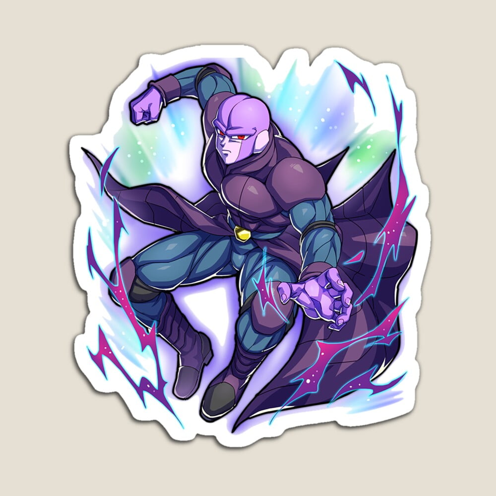 Kira Sticker With Hit - Dragon Ball Decorative Laptop, Phone Stickers ...