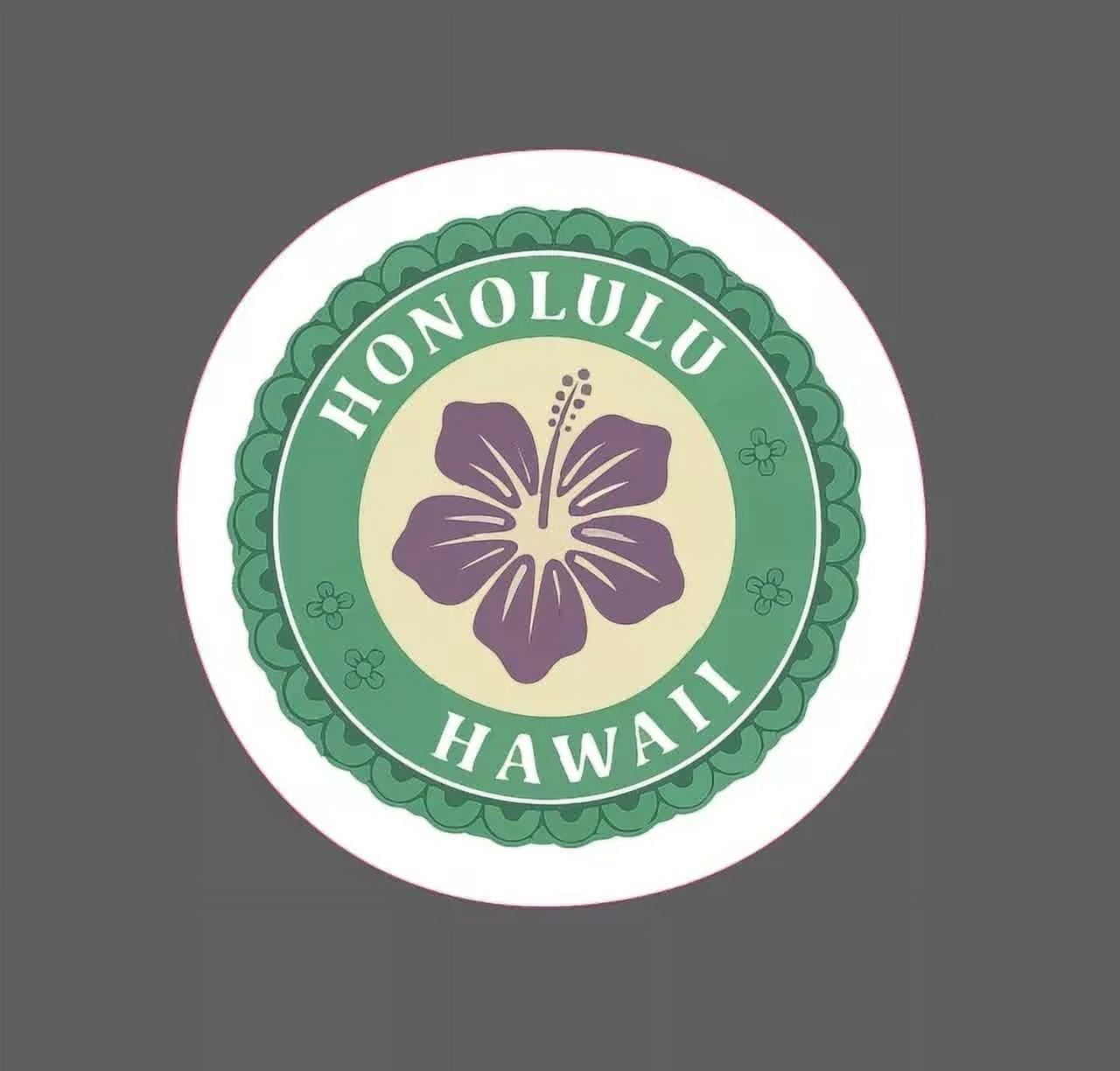 Kira Sticker With Honolulu Hawaii Waterproof Decorative Laptop, Phone Stickers, Waterproof ...