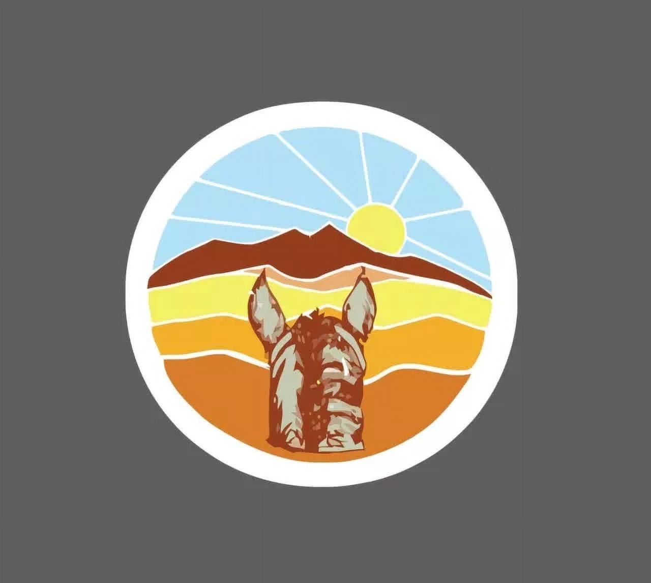 Kira Sticker With Horse Ride Western Decorative Laptop, Phone Stickers ...