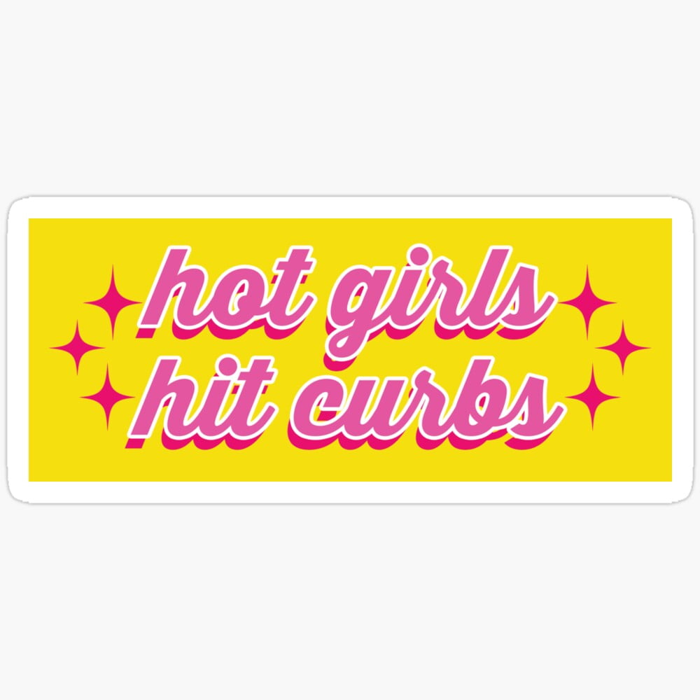 Kira Sticker With Hot Girls Hit Curbs Bumper Decorative Laptop, Phone ...