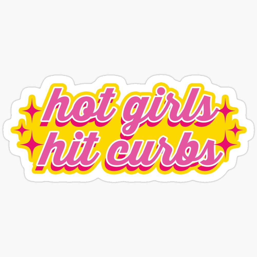 Kira Sticker With Hot Girls Hit Curbs Bumper Decorative Laptop, Phone ...