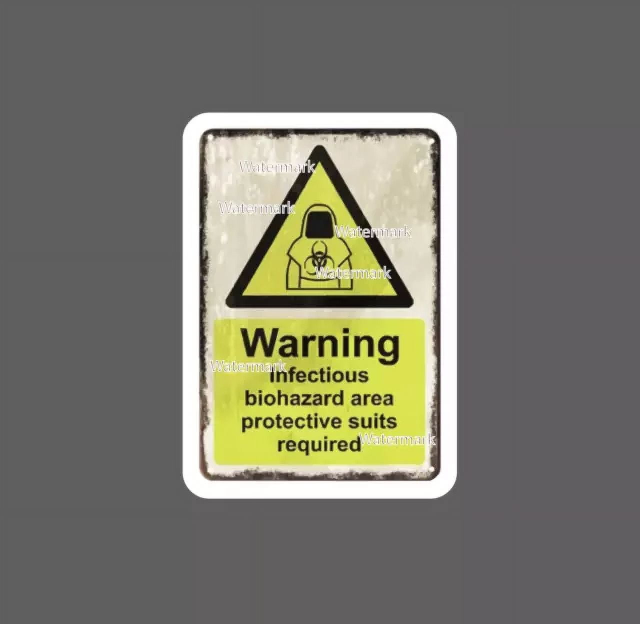 Kira Sticker With Infectious Biohazard Waterproof Decorative Laptop ...