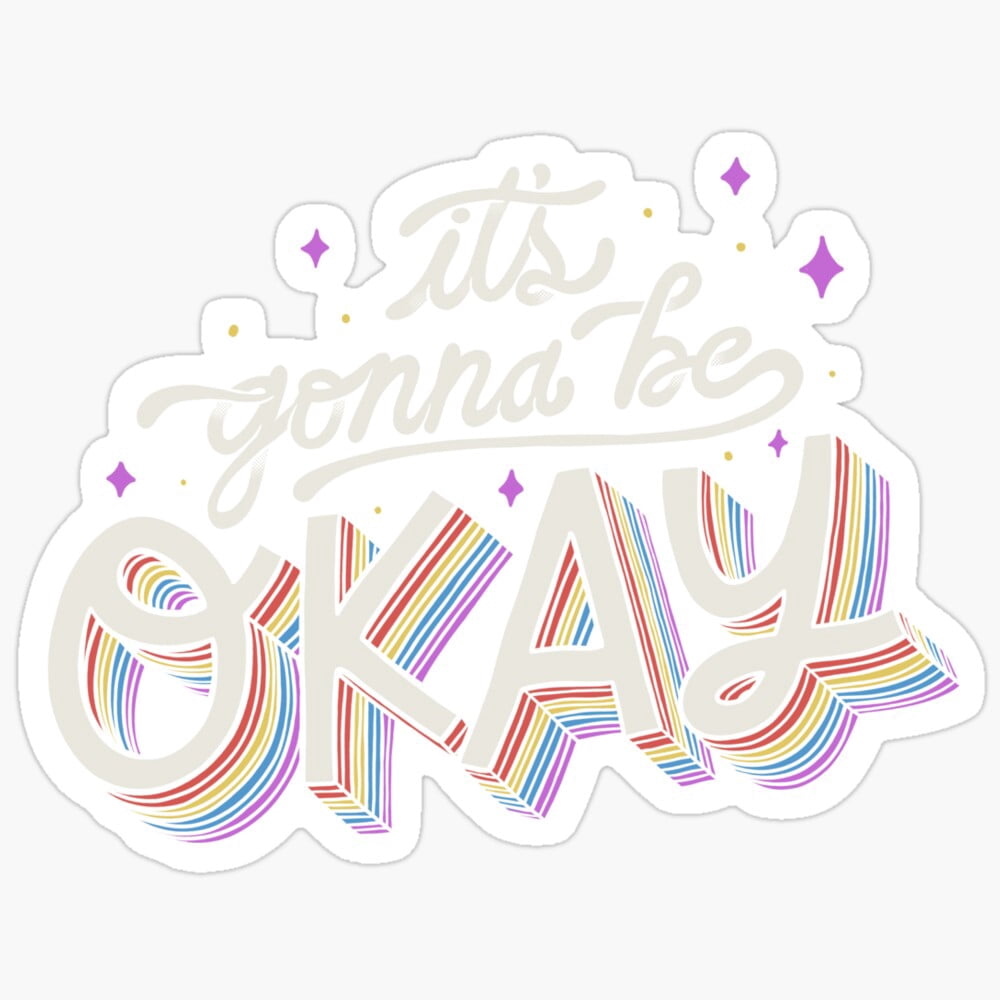 Kira Sticker With It'S Gonna Be Okay Decorative Laptop, Phone Stickers ...