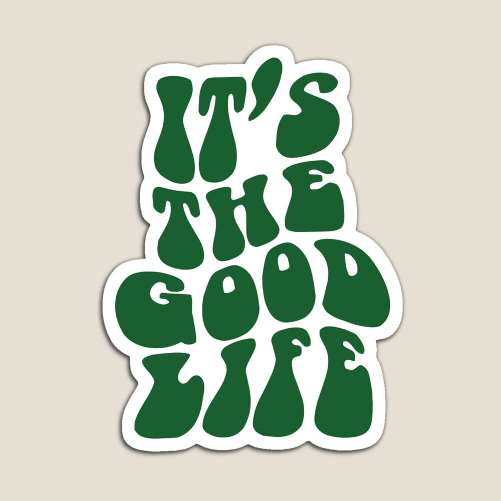 Kira Sticker With It'S The Good Life - Twist Sticker Decorative Laptop ...
