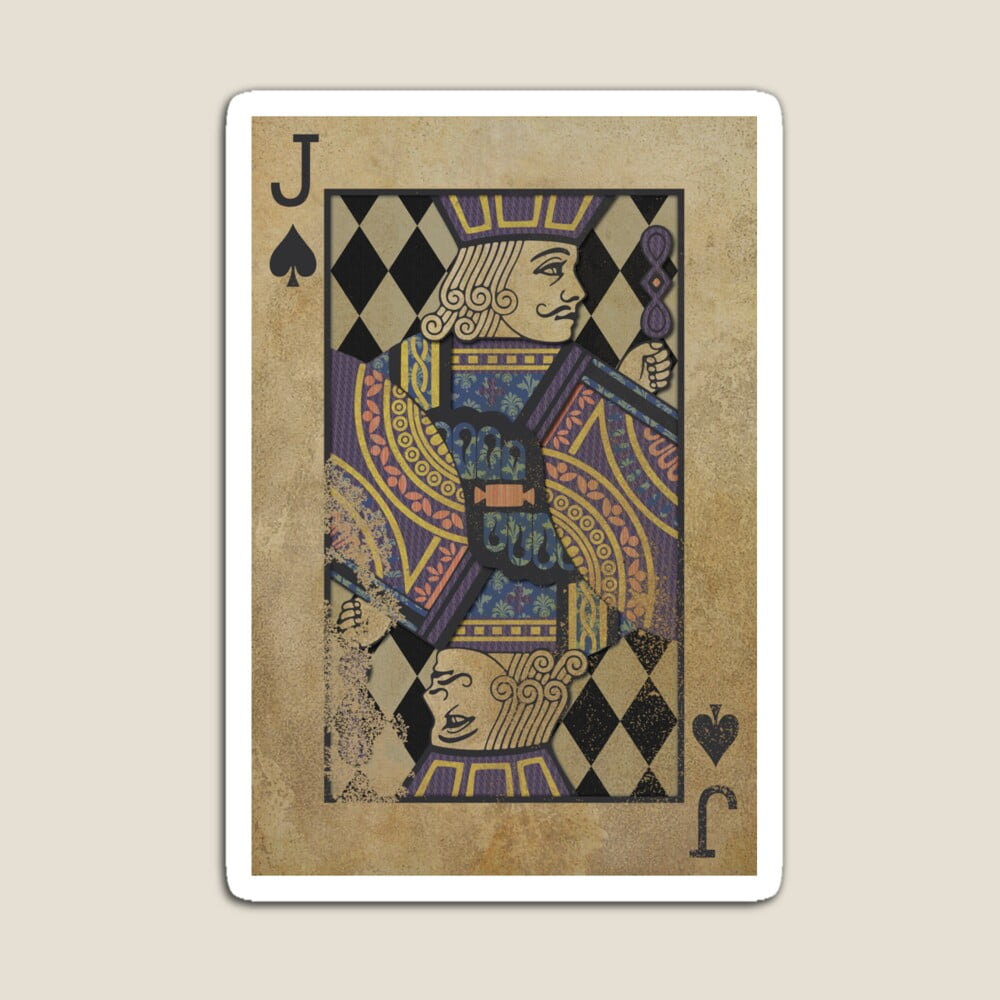 Kira Sticker With Jack Of Spades Sticker Decorative Laptop, Phone ...