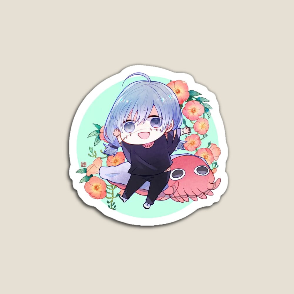 Kira Sticker With Jjk Mahito Fanart Decorative Laptop, Phone Stickers ...