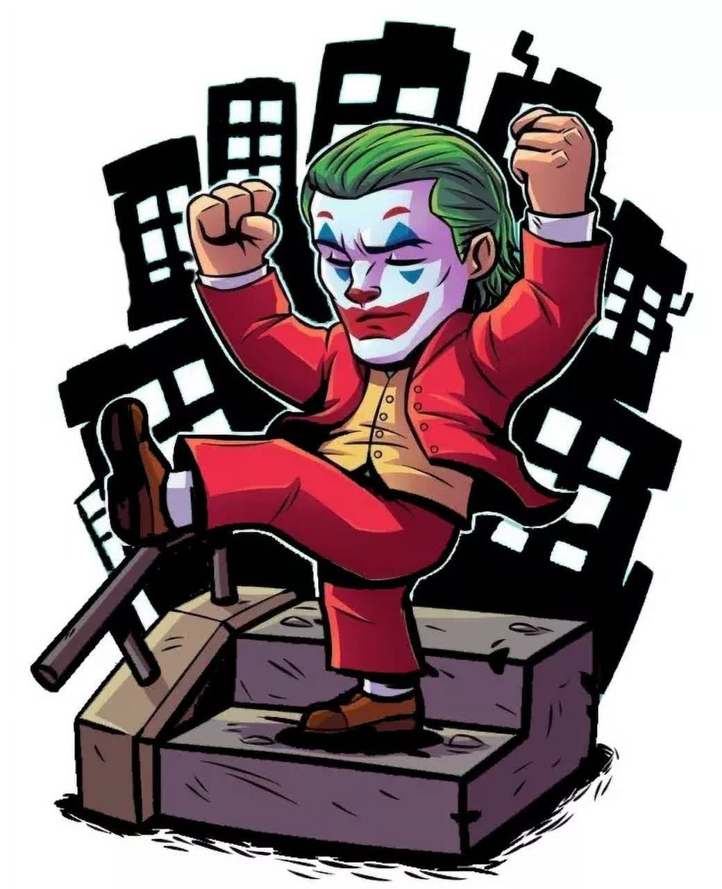 Kira Sticker With Joker City S Decorative Laptop, Phone Stickers ...