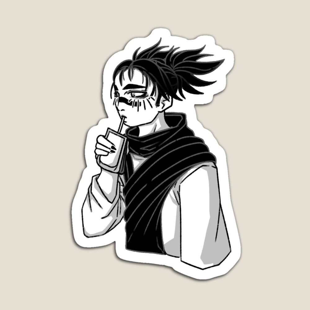 Kira Sticker With Jujutus Kaisen Choso Caprisun Decorative Laptop ...