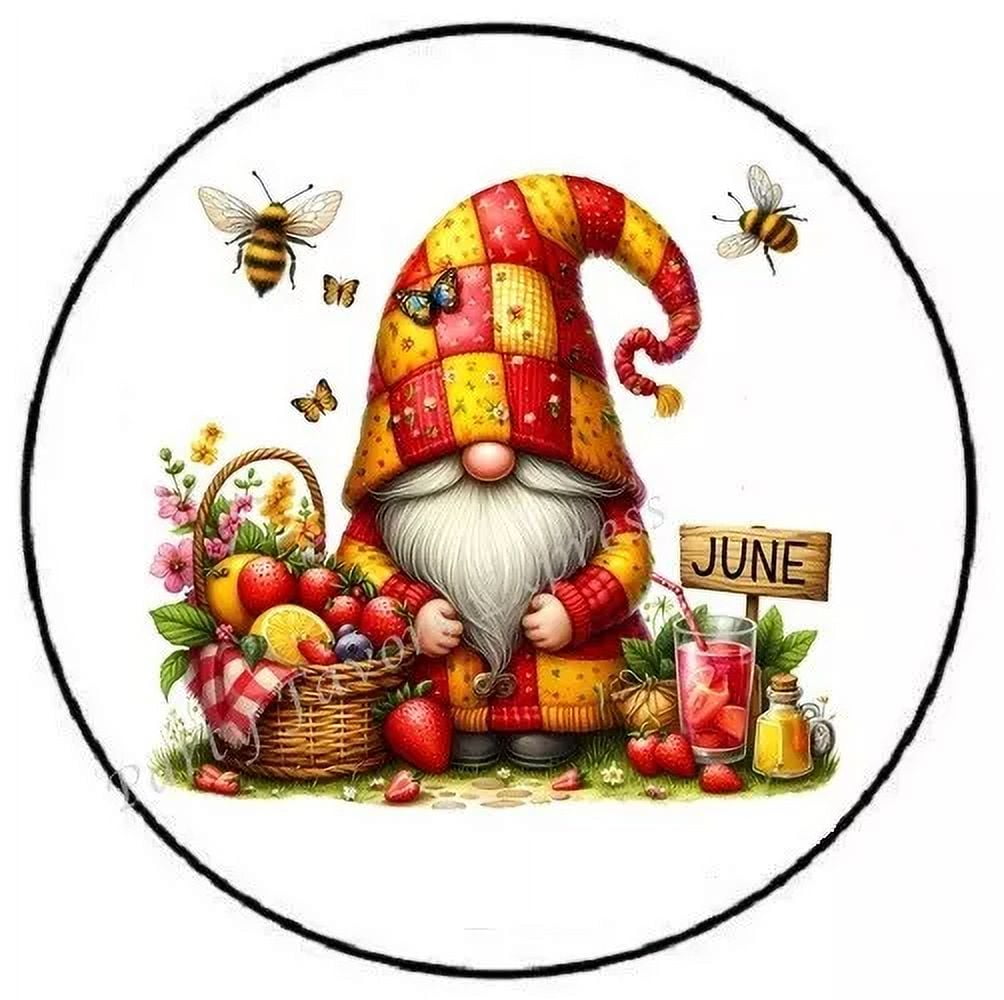 Kira Sticker With June Gnome Month Easter Decorative Laptop, Phone ...