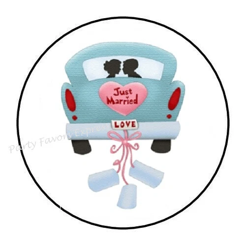 Kira Sticker With Just Married Wedding Decorative Laptop, Phone ...