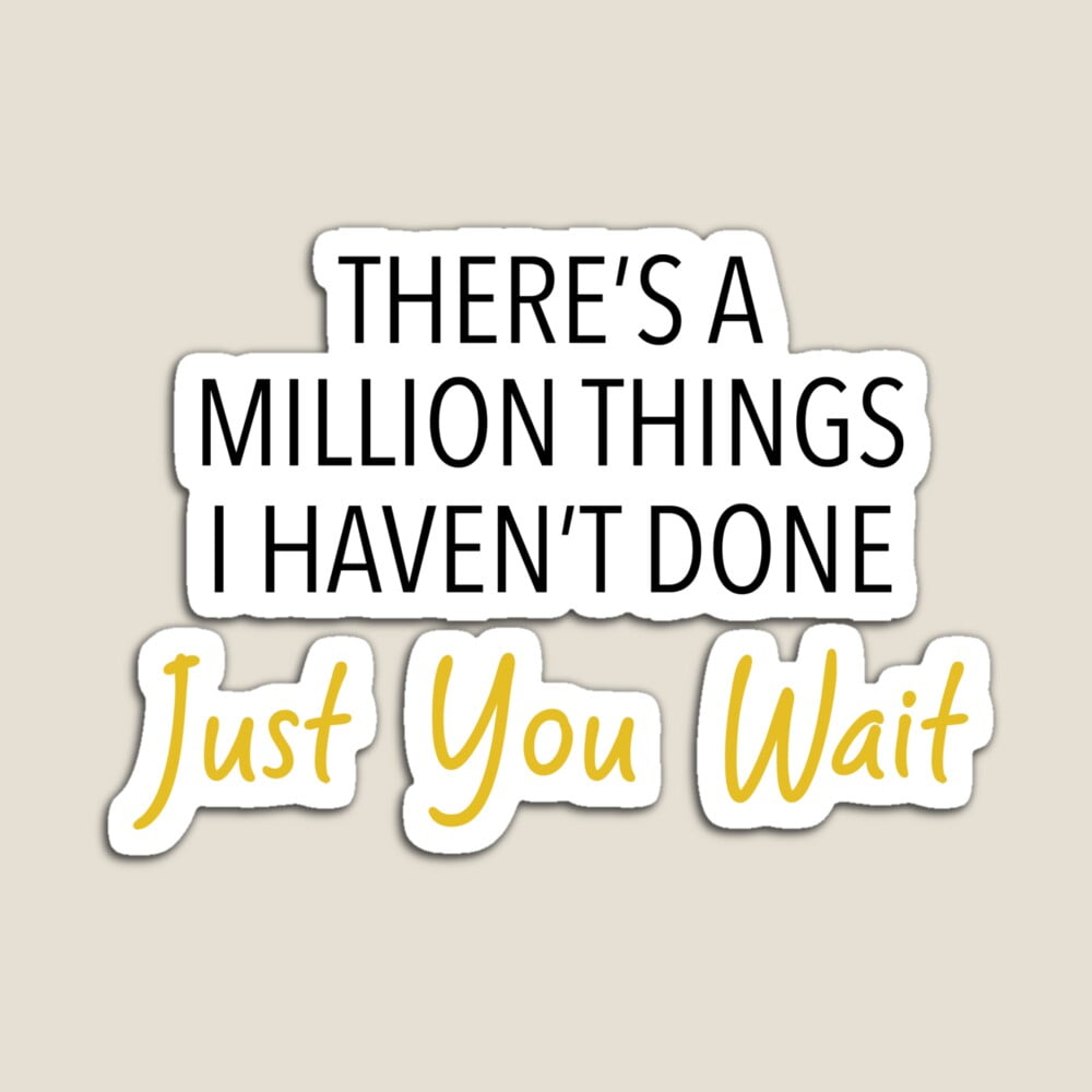 Kira Sticker With Just You Wait Sticker Decorative Laptop, Phone ...